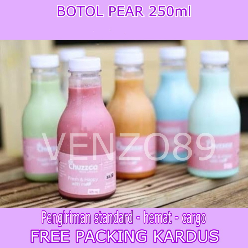 Jual (ISI 20 PCS) Botol Plastik Pear / Pir 250 ml FREE PACKING KARDUS ...