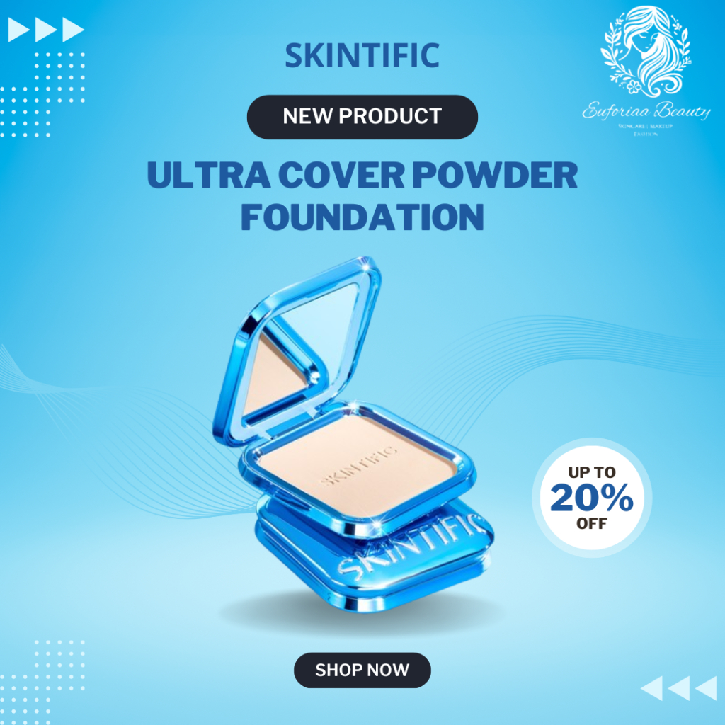 Jual [NEW PRODUCT] SKINTIFIC - Ultra Cover Powder Foundation | Shopee ...
