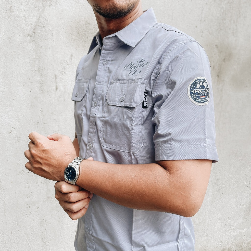 Jual Workshirt Engineer Pria Irco Pleasure Club Twill Tebal Jumbo ...