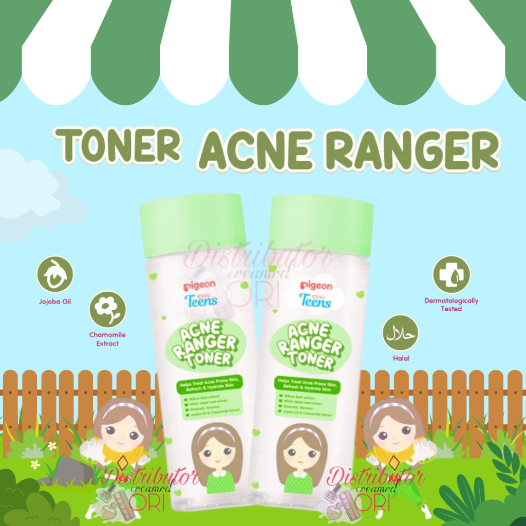 Jual PIGEON TEENS ACNE RANGER TONER | ORIGINAL | Shopee Indonesia