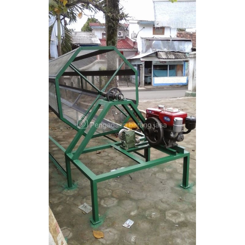 Jual Mesin Pengayak Kompos Pengayak pasir - Mesin Rotary Ayak - Mesin ...