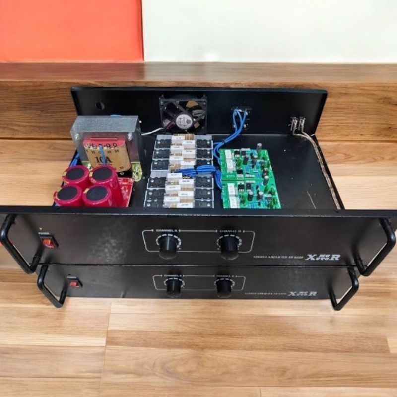 Jual Jual Murah Power Amplifier 2 channel final 6 set 10 Amper / 10A ...
