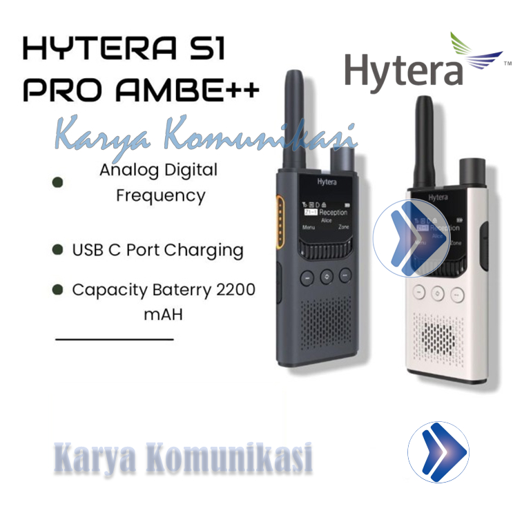 Jual HT.HYTERA S1 PRO uhf 400-470Mhz HT.Kekinian cocok untuk Gen Z ...