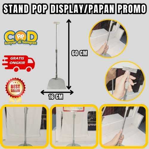 Jual PAPAN HARGA PROMO TOKO / POP UP FRAME A4 / FRAME POSTER BERDIRI ...