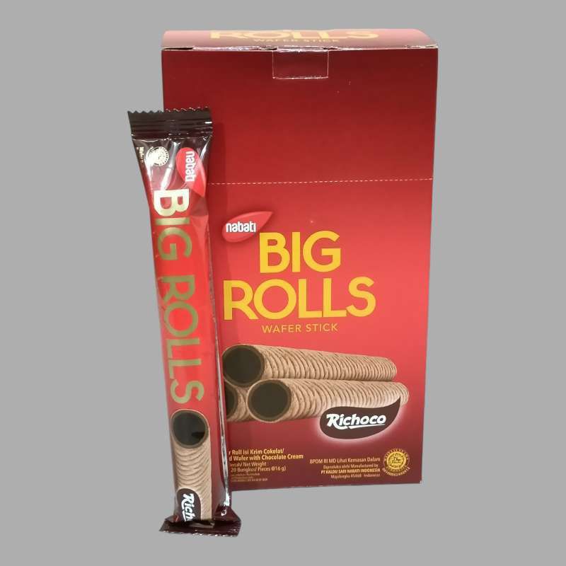 Jual Big rolls coklat 16g | Shopee Indonesia