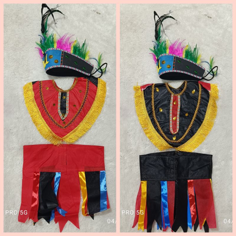 Jual Kostum Kesenian Dayakan Topeng Ireng + Kuluk Topeng Ireng - 1 Set ...