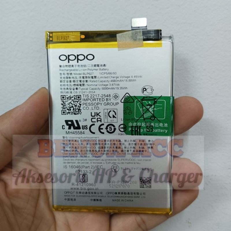 Jual Baterai Batre Opo A77S ( BLP927 ) | Shopee Indonesia