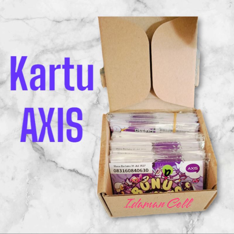 Jual kartu Axis reguler grosir | Shopee Indonesia