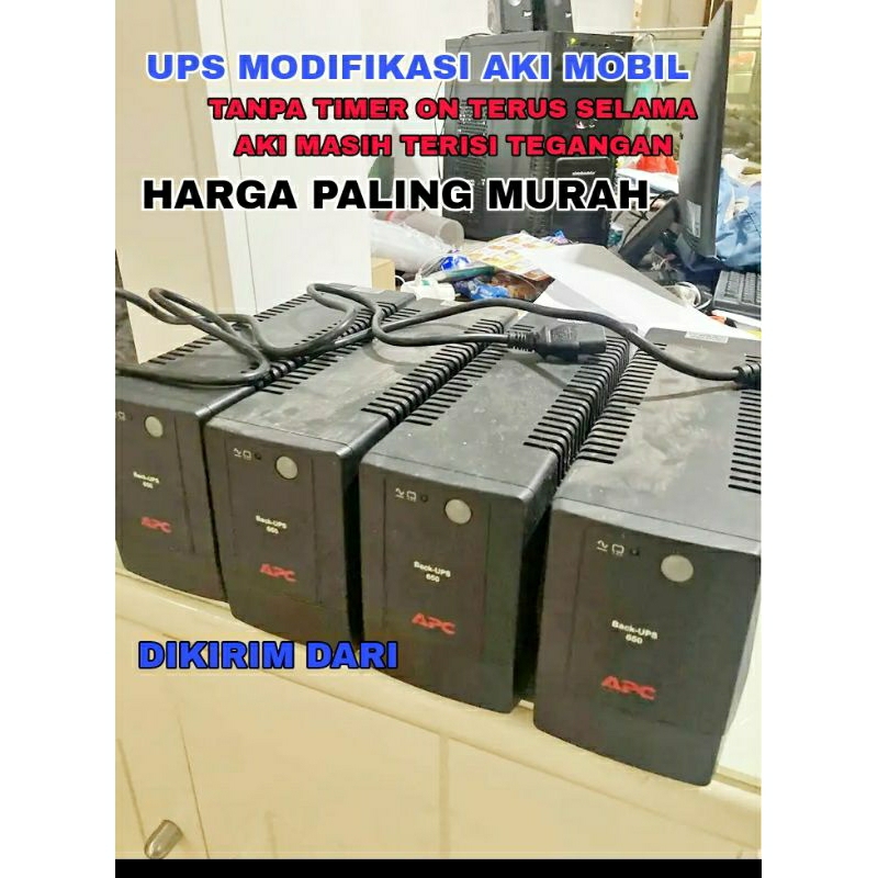 Jual APC UPS ICA PROLINK DLL Modifikasi Aki Mobil 24 jam nostop paling murah | Shopee Indonesia