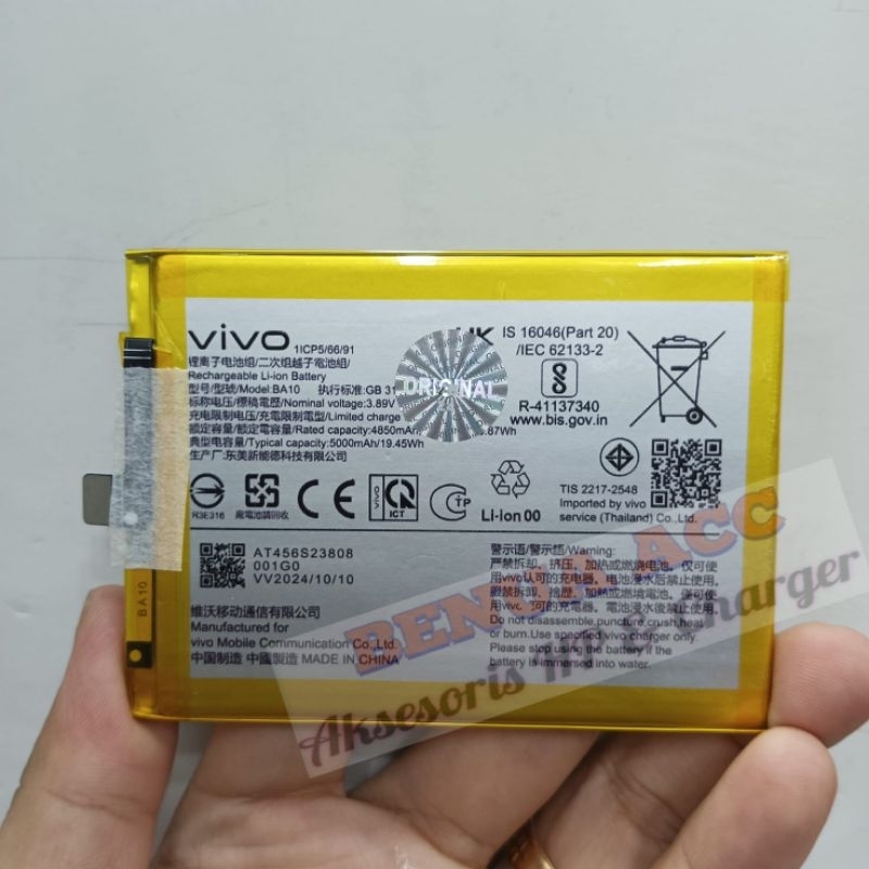 Jual Baterai Vivo Y17s ( BA10 ) | Shopee Indonesia