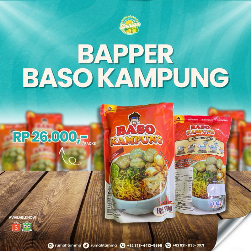 Jual Bakso kampung Bapper | Shopee Indonesia