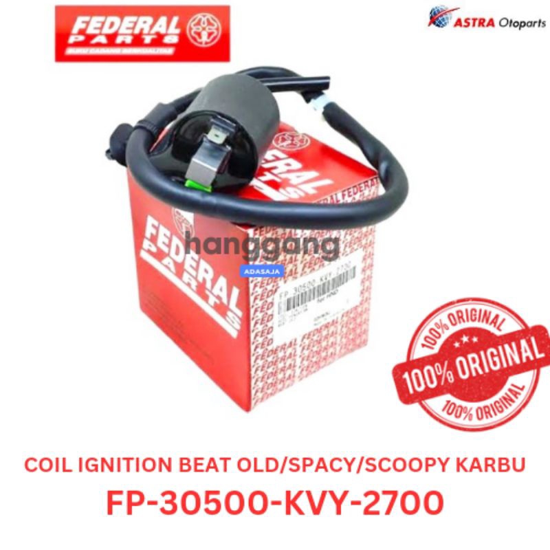 Jual Coil Ignition Koil Pengapian Motor Matic Beat Karbu Lama Scoopy ...