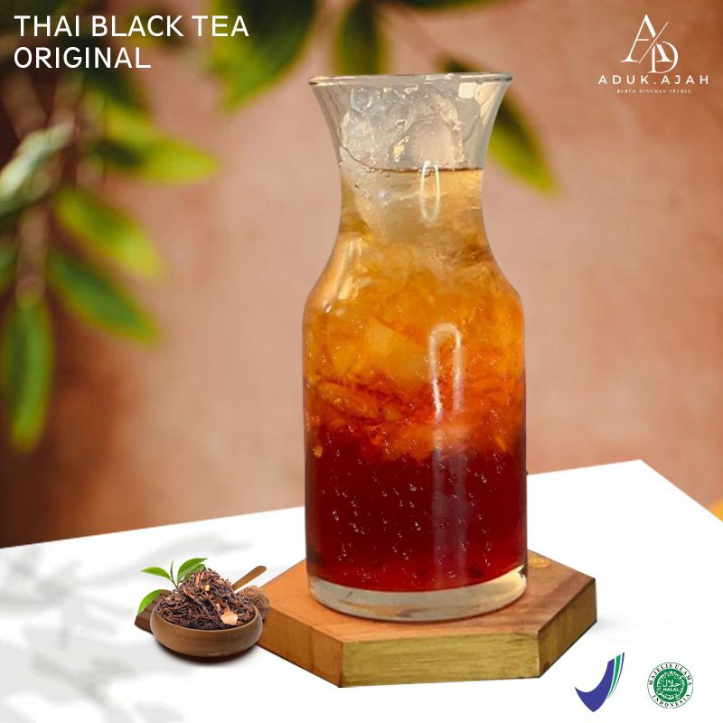 Jual THAI BLACK TEA ORIGINAL 1 KG / BUBUK MINUMAN PREMIUM PREMIX INSTAN ...