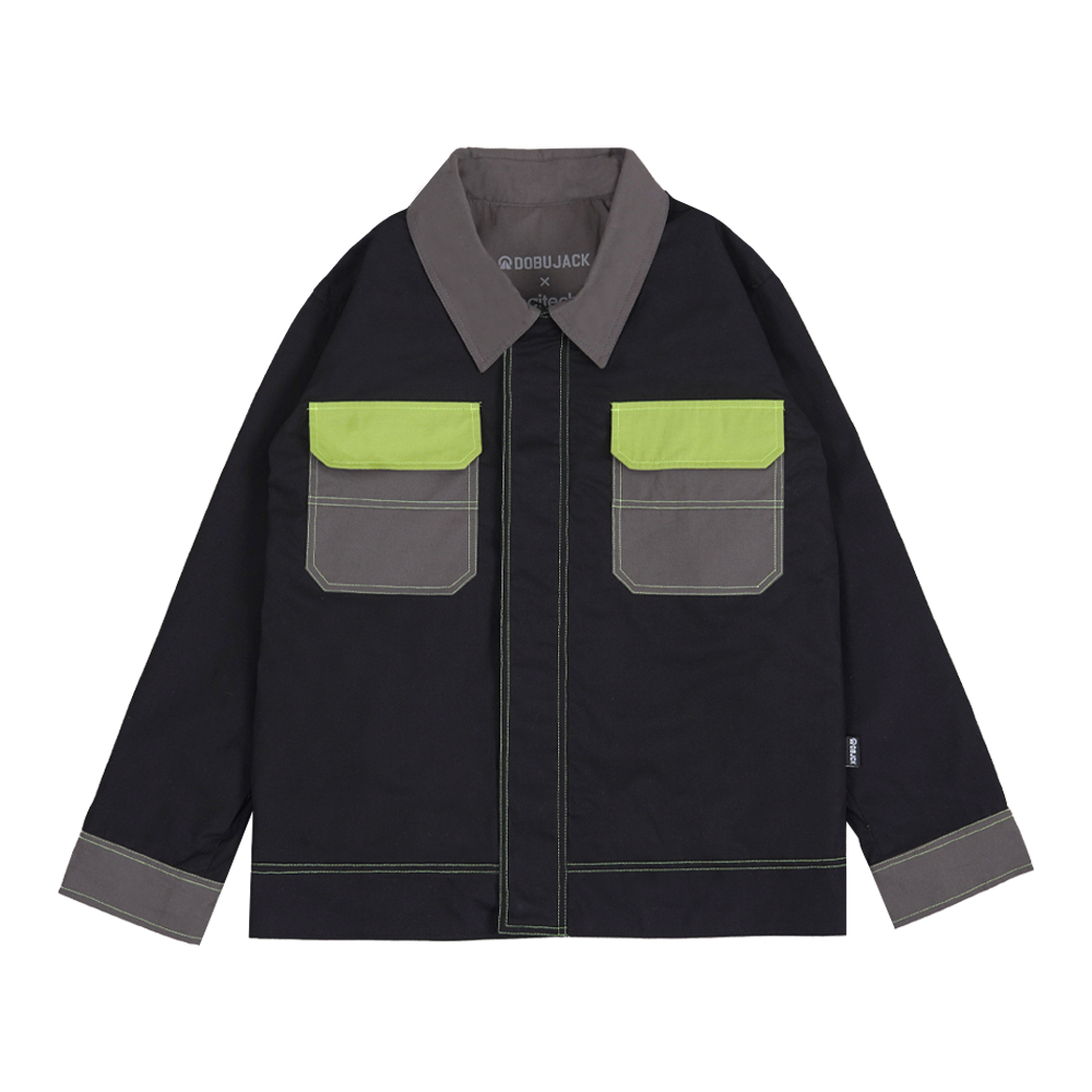 Jual Logitech X Dobujack Work Jacket Amor Black | Shopee Indonesia