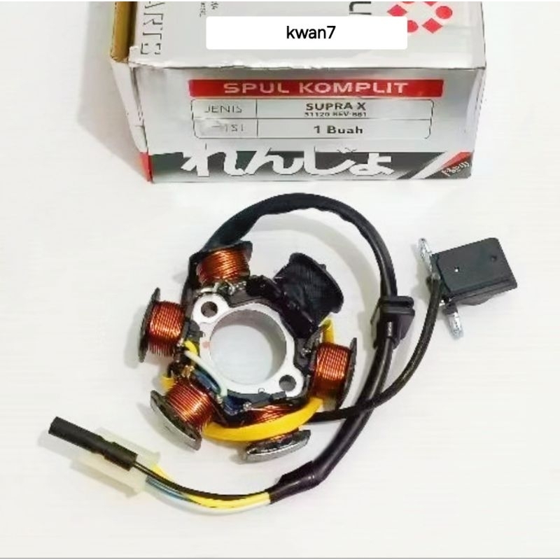 Jual Spool Spul Spull Stator Assy SUPRA 100 SUPRA X 100 LAMA OLD MERK CHOHO | Shopee Indonesia