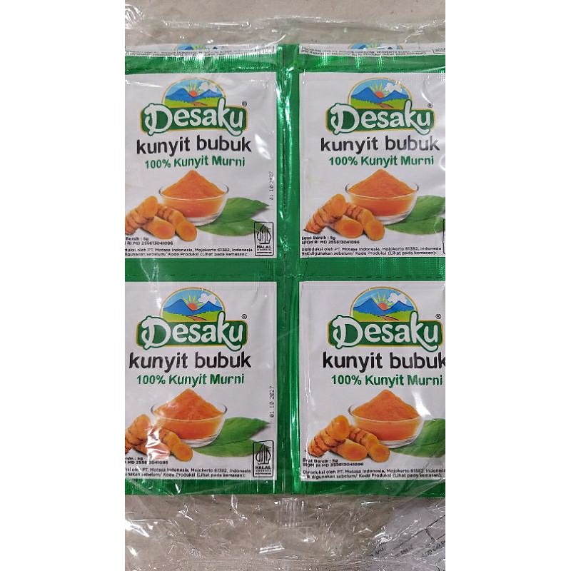 Jual Desaku Kunyit Bubuk 5gr x 12 bks | Shopee Indonesia