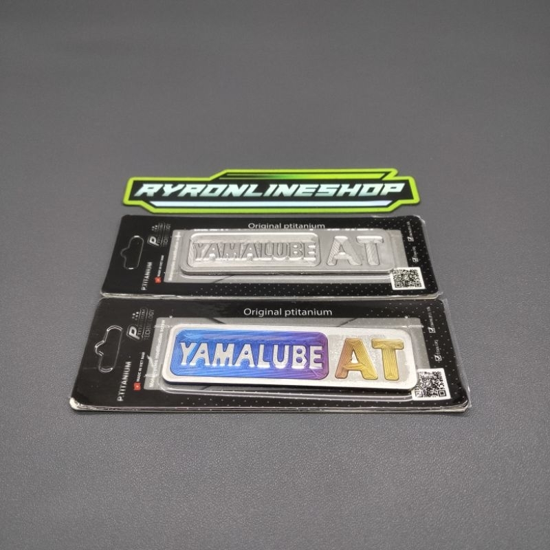 Jual SATUAN EMBLEM LOGO YAMALUBE AT 7CM P TITANIUM VIETNAM | Shopee ...