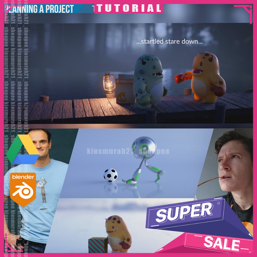 Jual Blender 3D - CGCookie - Rendering & Finishing a Blender Animation ...