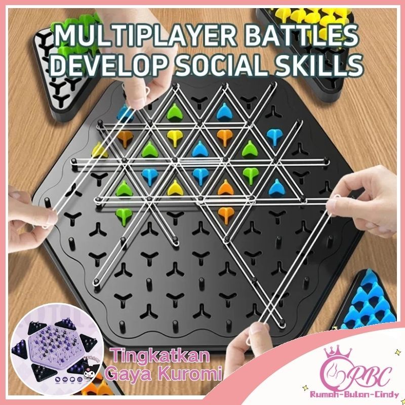 Jual KIDS FRIENDLY [Penjual Lokal] Chain Chess Catur Mainan Board Game ...