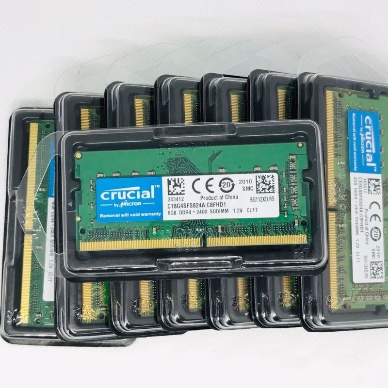Jual RAM SODIM Crucial RAM Laptop DDR4 4GB 8GB 16GB 32GB SODIMM PC-19200 21300 25600 2133MHz ...