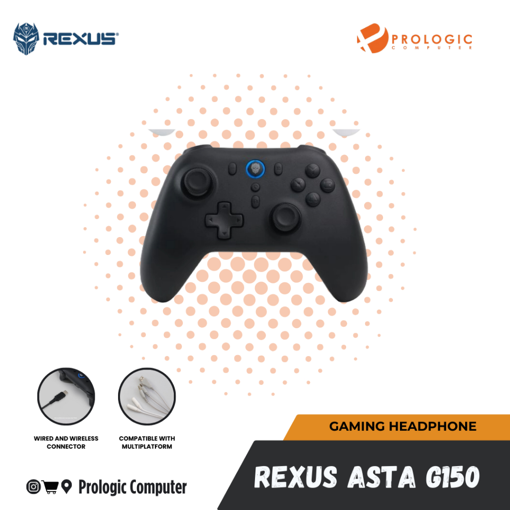 Jual REXUS ASTA GX150 GX-150 GX 150 Gamepad Wireless Hall Effect ...