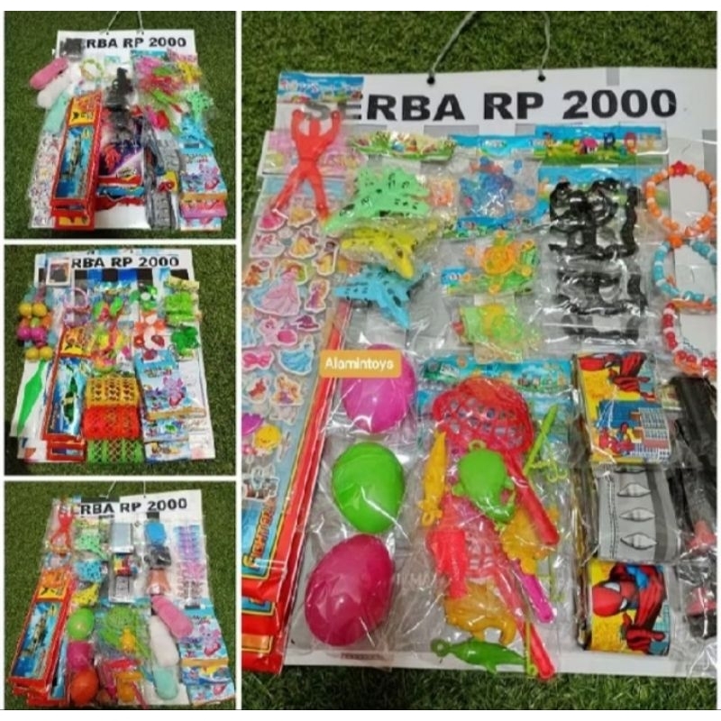Jual GRATIS 10 MAINAN MAINAN RENCENG SERBA 2000 ISI 50 PCS | Shopee ...