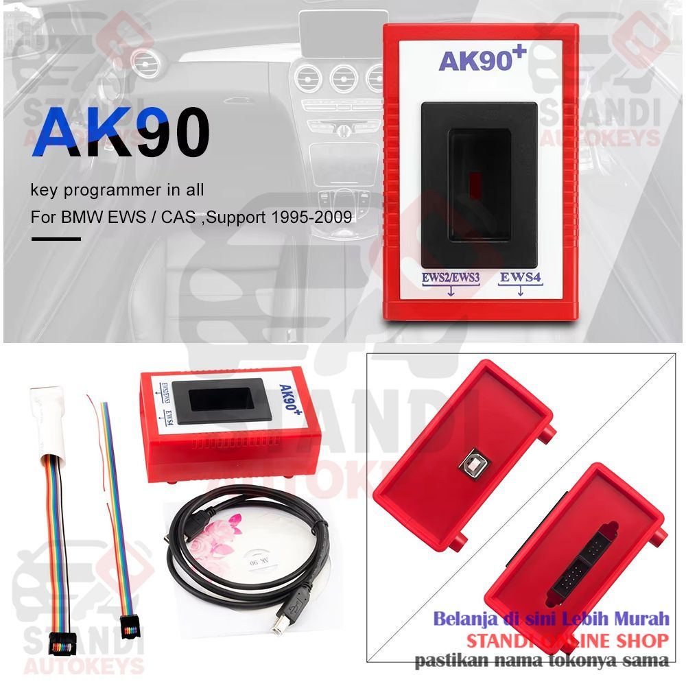 Jual Alat Program Kunci Mobil Key Programming Immobilizer BMW AK90 EWS Sistem | Shopee Indonesia