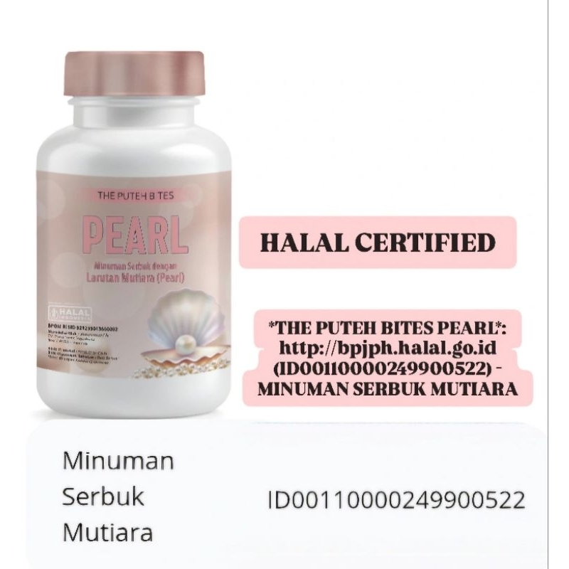 Jual PEARL POWDER SUPPLEMENT (50 HARI) FREE PEARL POWDER 100G (MINUMAN ...