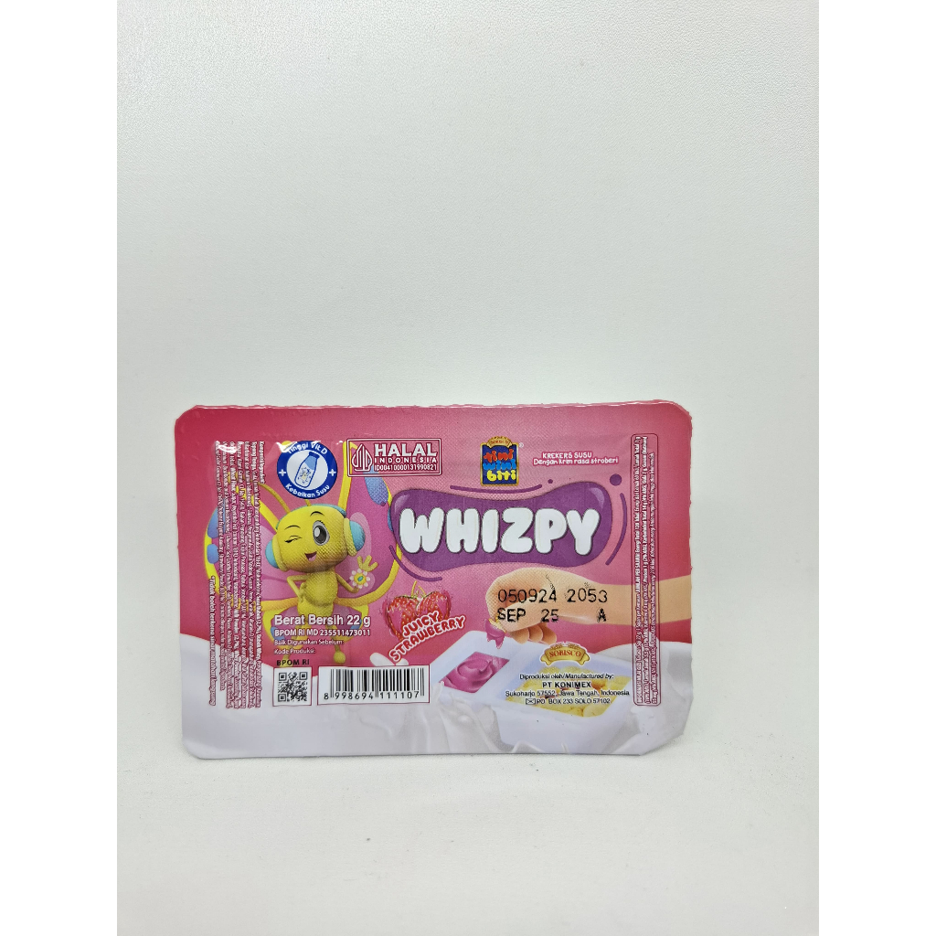 Jual Tini Wini Biti Whizpy / Cokelat / Strawberry / Buble Gum 22gr ...