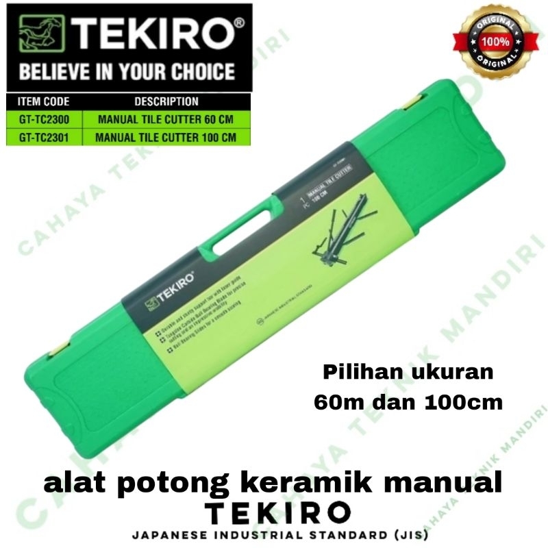 Jual TEKIRO alat potong keramik / granite 60 cm dan 100 cm manual tile ...