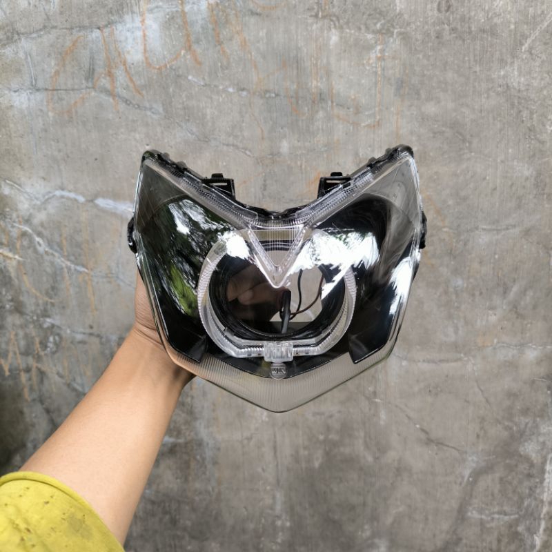 Jual Reflektor Biled Supra X 125 Batman Siap Pasang Biled 2,5 inch ...