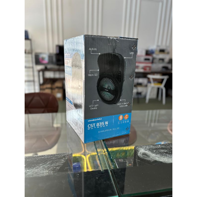 Jual Speaker Simbadda CST835N - SPEAKER KARAOKE FREE MIC KABEL | Shopee ...