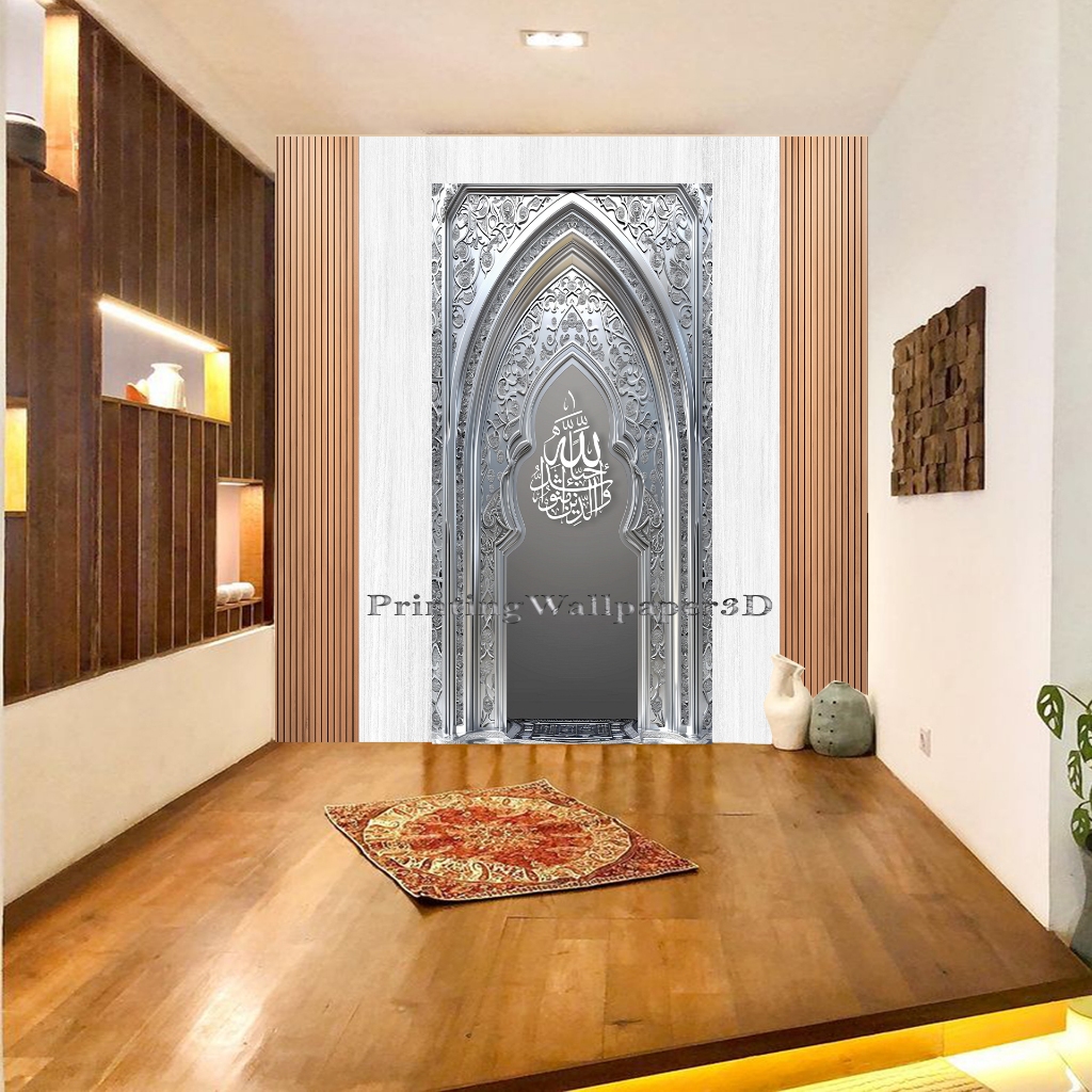 Jual Wallpaper Mewah Dinding Islamic Stiker Musholla 3 MOTIF ...