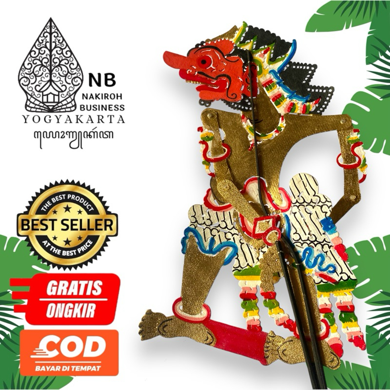 Jual NAKIROHBUSINESS WAYANG MINI KULIT SAPI ASLI TOKOH DURMOGATI ...