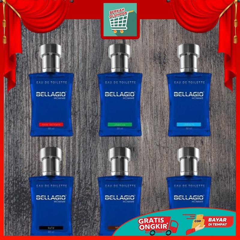 Jual BELLAGIO PARFUM PRIA EAU DE TOILETTE WANGI TAHAN LAMA UKURAN 50ML ...