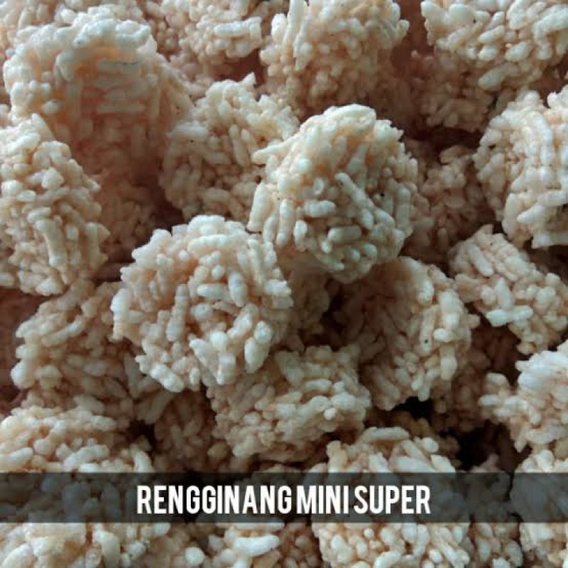 Jual RENGGINANG MINI SUPER 200gr ( UDANG / TERASI / KETAN HITAM ) | Shopee Indonesia