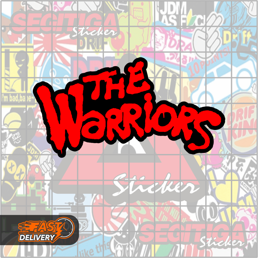 Jual Sticker The Warriors Ukuran 7.0x3.5 Cm | Shopee Indonesia