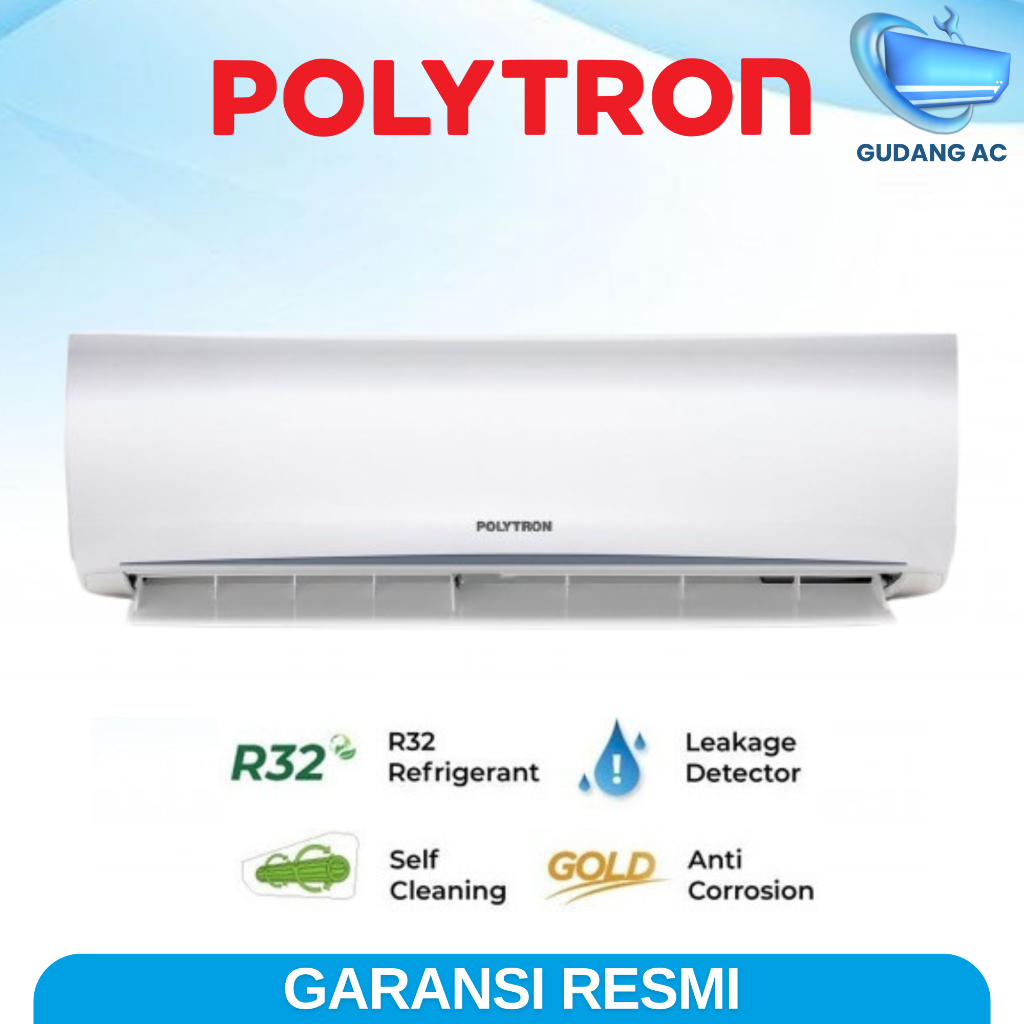 Jual AC Polytron 1 PK Split R32 Deluxe PAC09VH | Shopee Indonesia