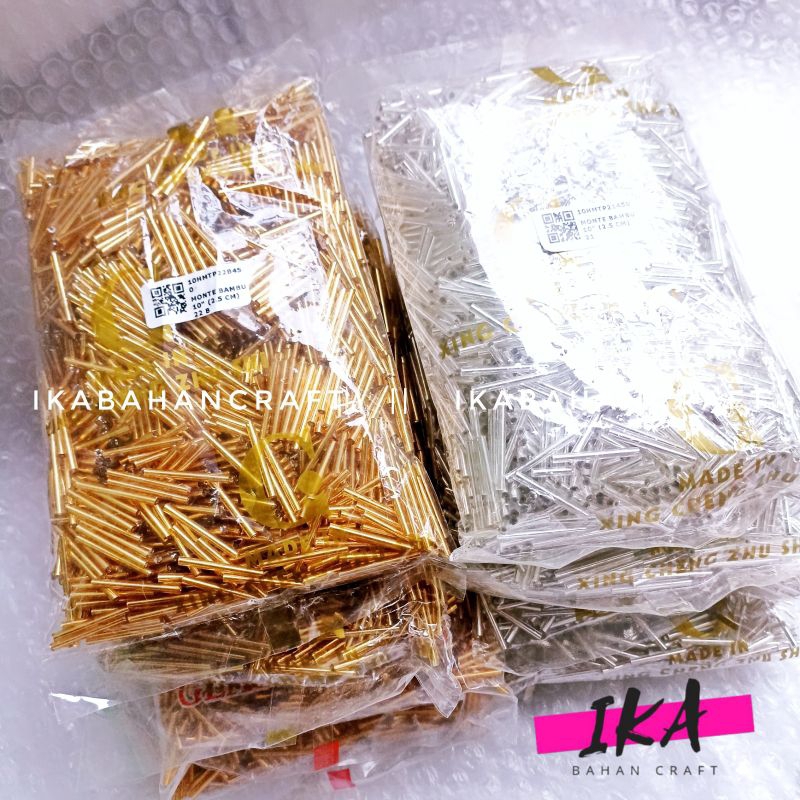 Jual [IKA] 1 PON Glassbeads Bambu Panjang Kemasan Grosir Big Pack 450gr ...