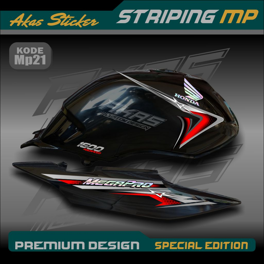 Jual Stiker UV Transparan Mega Pro / Stiker Striping Variasi Warnas ...