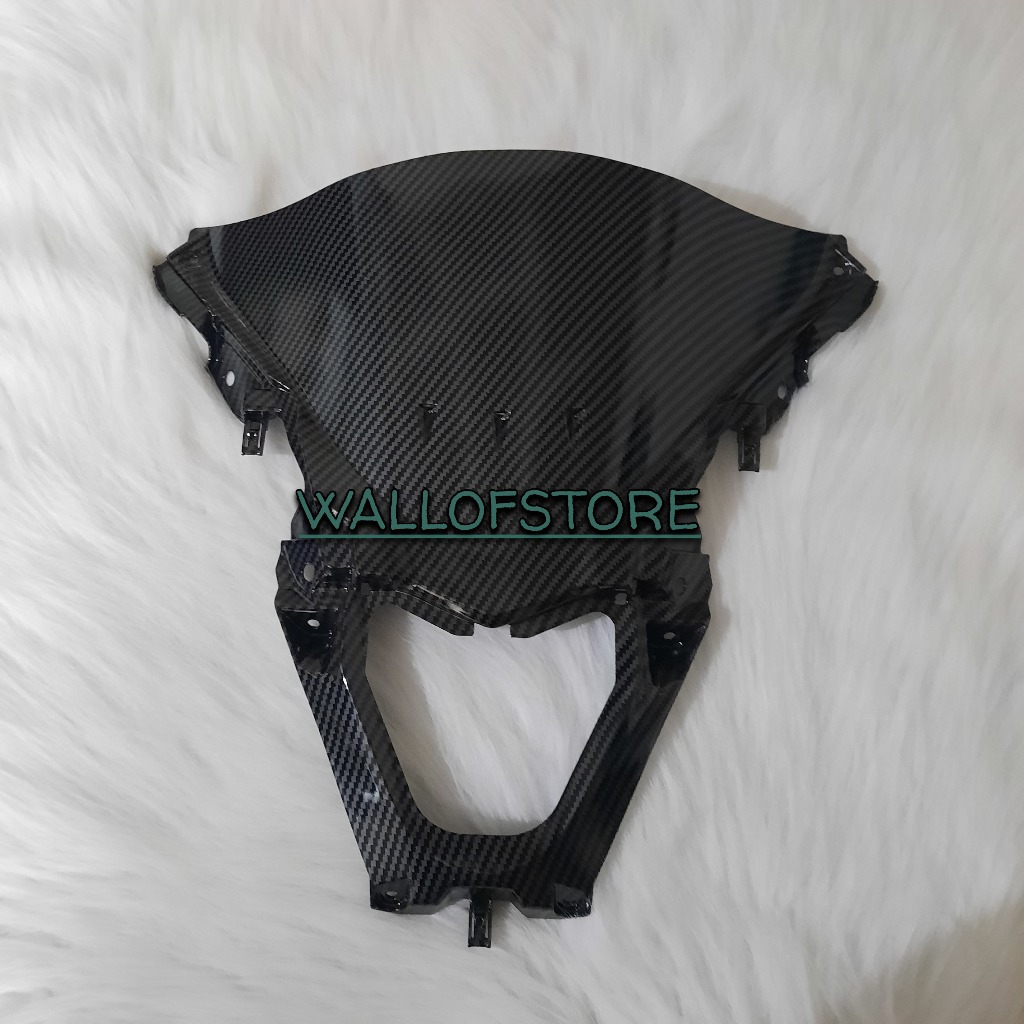 Jual Cover Dudukan Visor Windshield PCX 160 K1Z Carbon | Shopee Indonesia