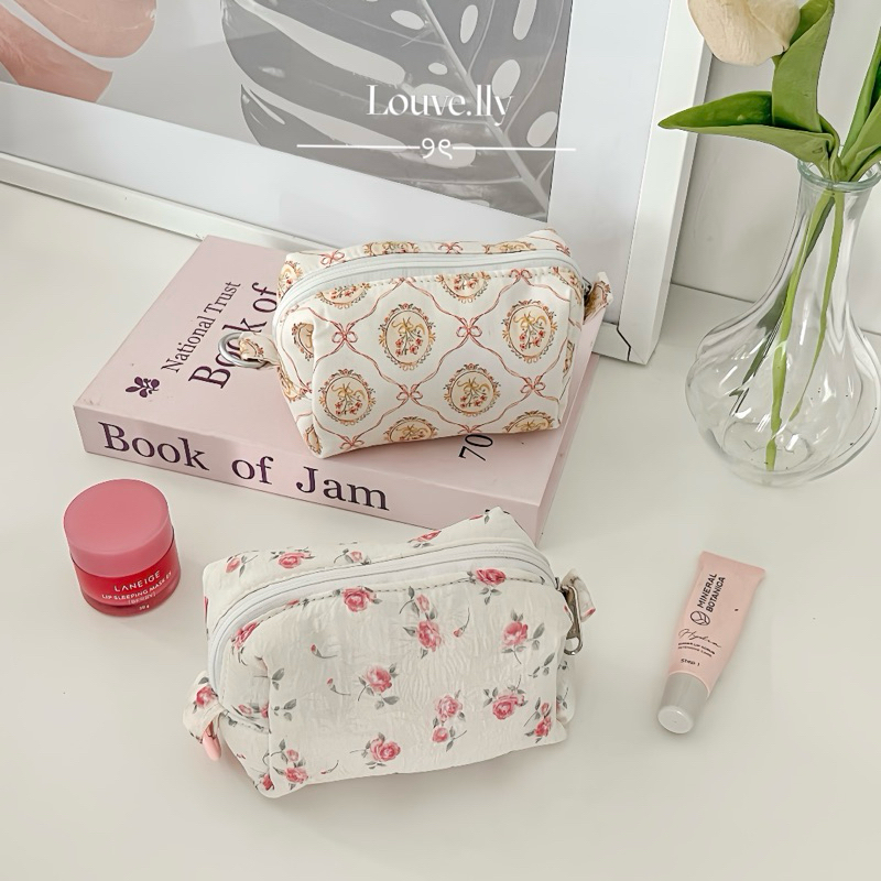 Jual Pouch Aesthetic | Pouch korean puffy | Tempat kosmetik korean ...