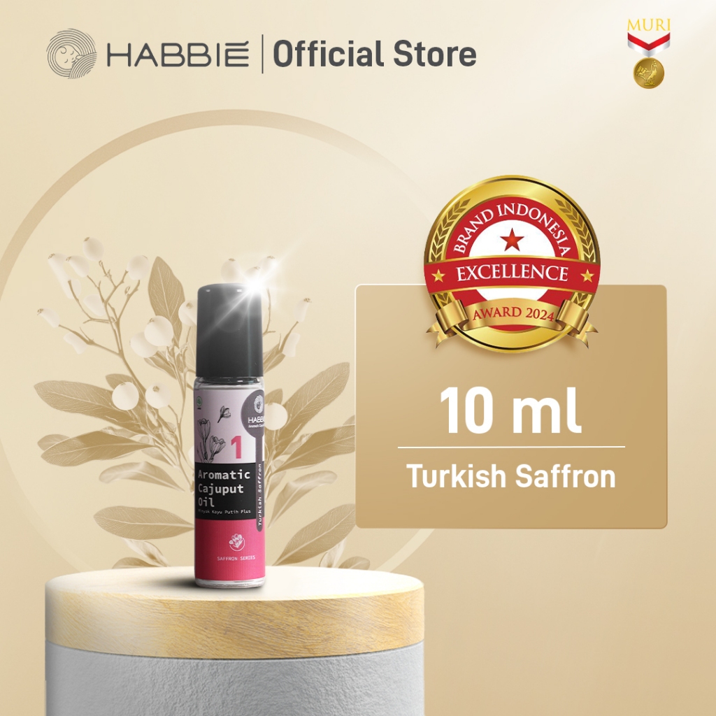 Jual Habbie Aromatic Roll On Minyak Kayu Putih 01. Turkish Saffron 10ml ...