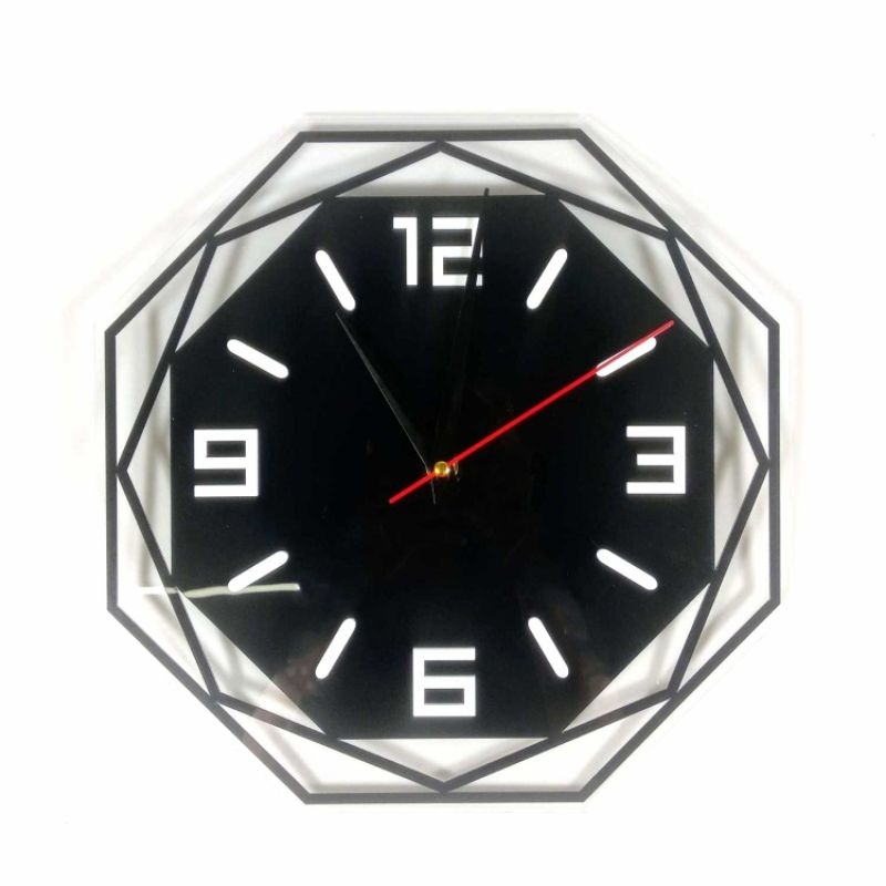 Jual Jam Dinding Unik Minimalis Senyap Aesthetic Estetik Dekorasi ...