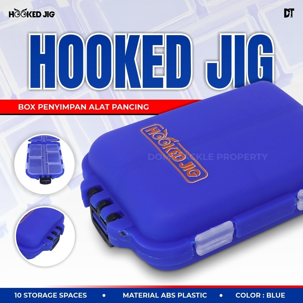 Jual Box Pancing BA-10 Hooked Jig Markiman Kotak Pancing Pocket Box 10 ...