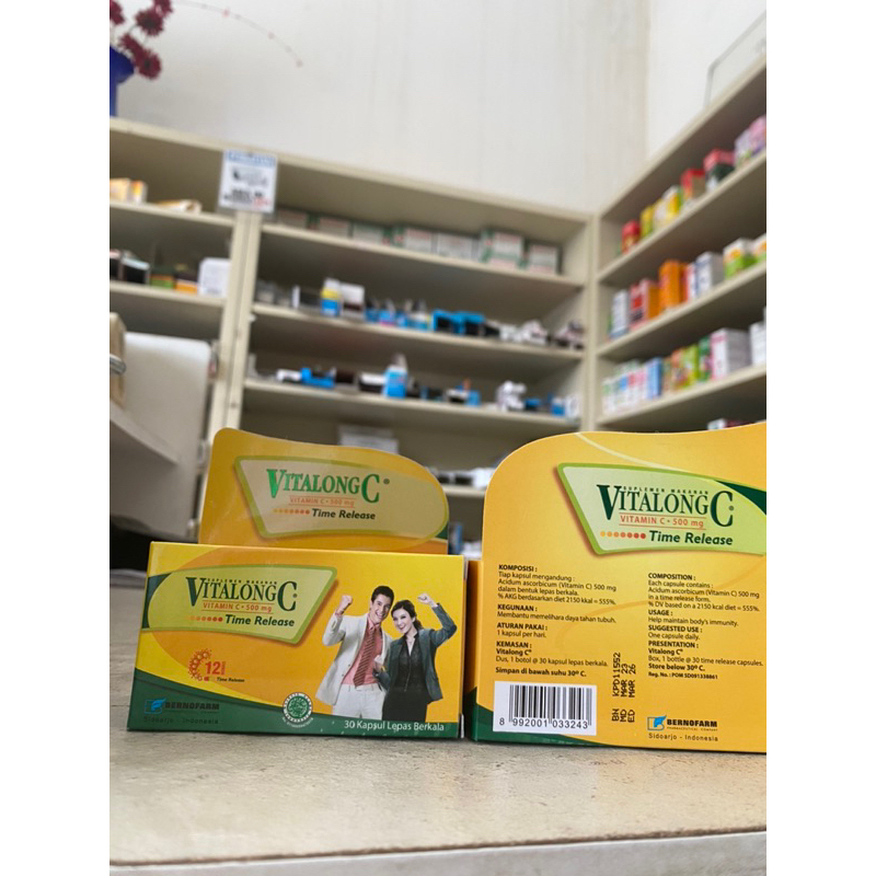 Jual Vitalong C Vitamin 30 Kapsul | Shopee Indonesia