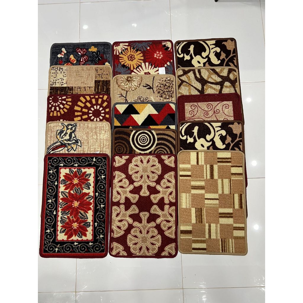 Jual Keset Nylon Anti Slip Jupiter varian motif Uk 40x60 | Shopee Indonesia
