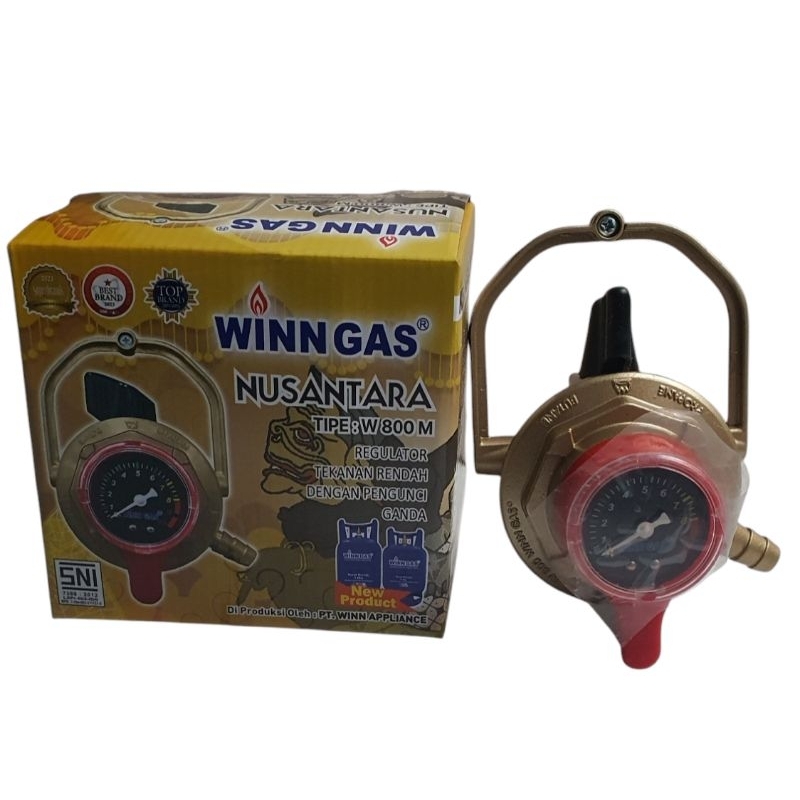 Jual Winn Gas Regulator W 800M Dobel lock Kunci Ganda Superior Gold ...