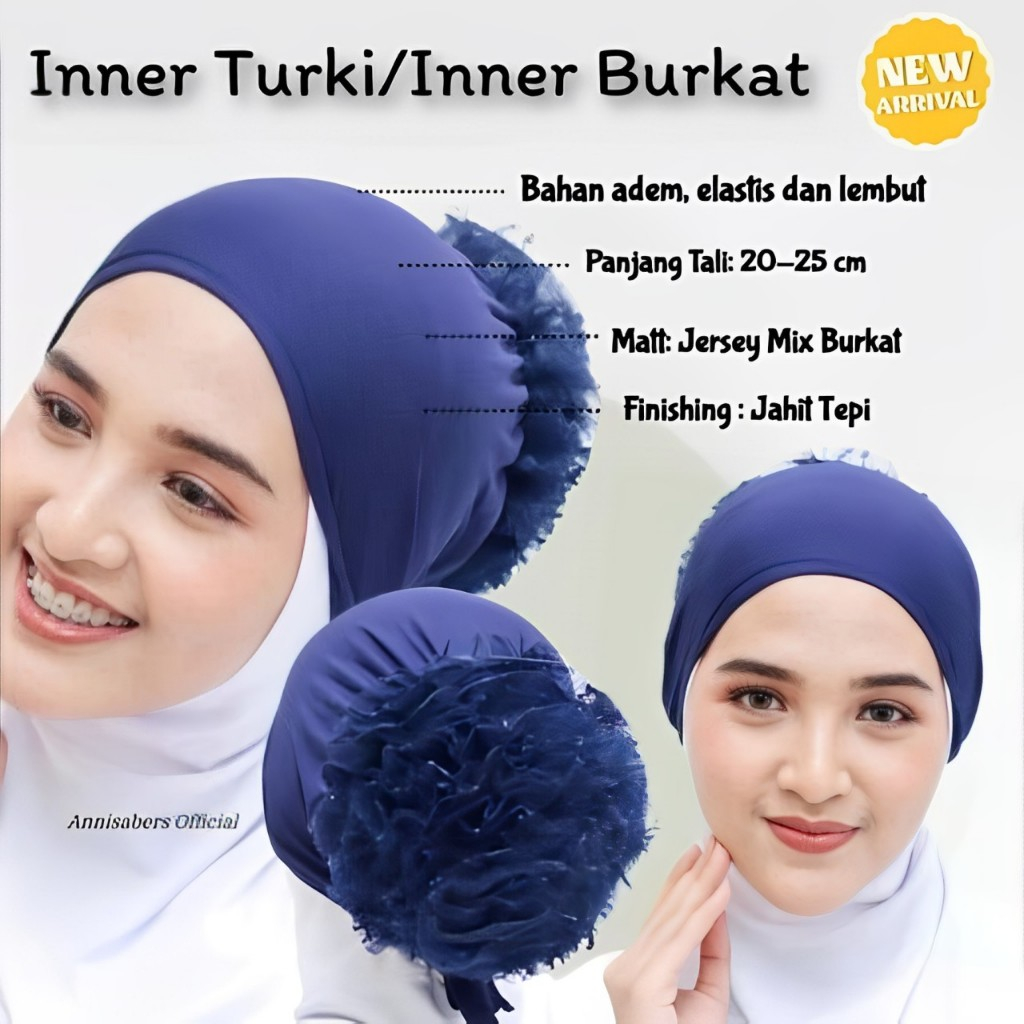 Jual INNER TURKY CEPOL/CIPUT CEPOL RENDA/DALEMAN KERUDUNG | Shopee ...