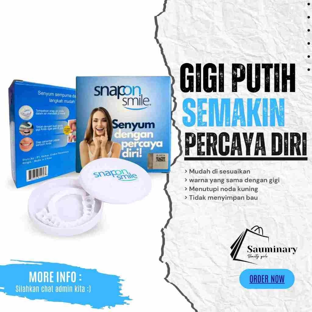 Jual Gigi Palsu Snap on Smile On Smile 100% ORIGINAL Authentic Snap On Smile Authentic / Gigi ...